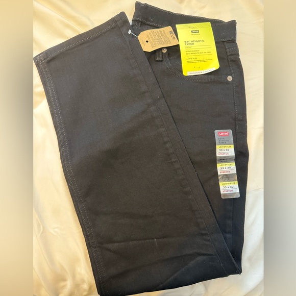 Levi's | Jeans | Levis Black Jeans 33x3 Levi Strauss Co | Poshmark